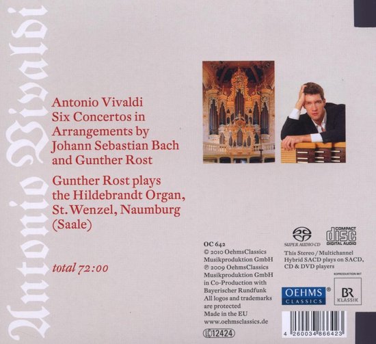 Gunther Rost - G. Rost, Vivaldi (Super Audio CD), Gunther Rost | Muziek ...