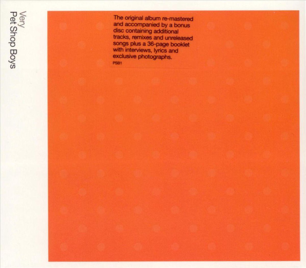 Very, Pet Shop Boys | CD (album) | Muziek | bol
