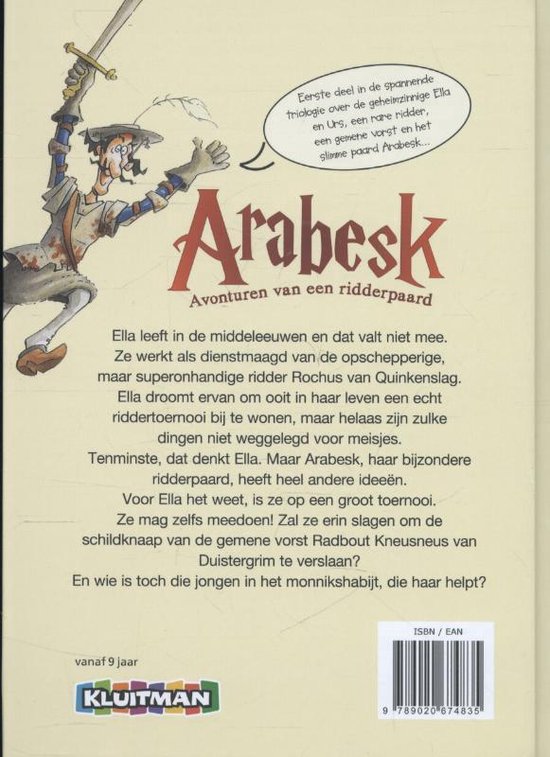 Arabesk 1 - Avonturen van een ridderpaard - middeleeuwen | bol