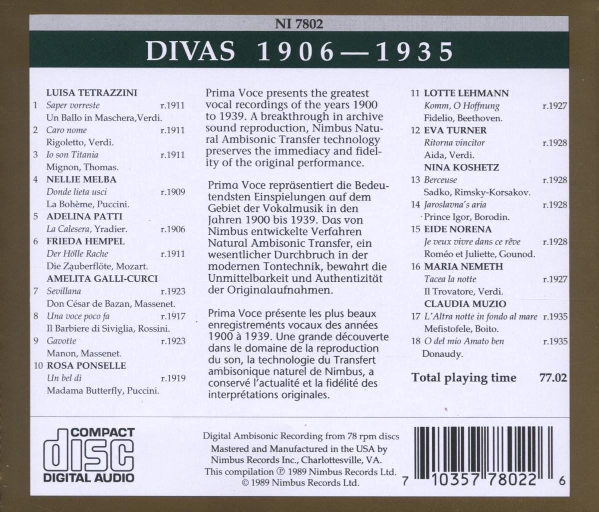Divas Vol.1, various artists | CD (album) | Muziek | bol.com