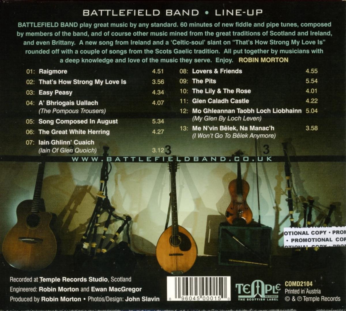 Line-up, Battlefield Band | CD (album) | Muziek | bol.com