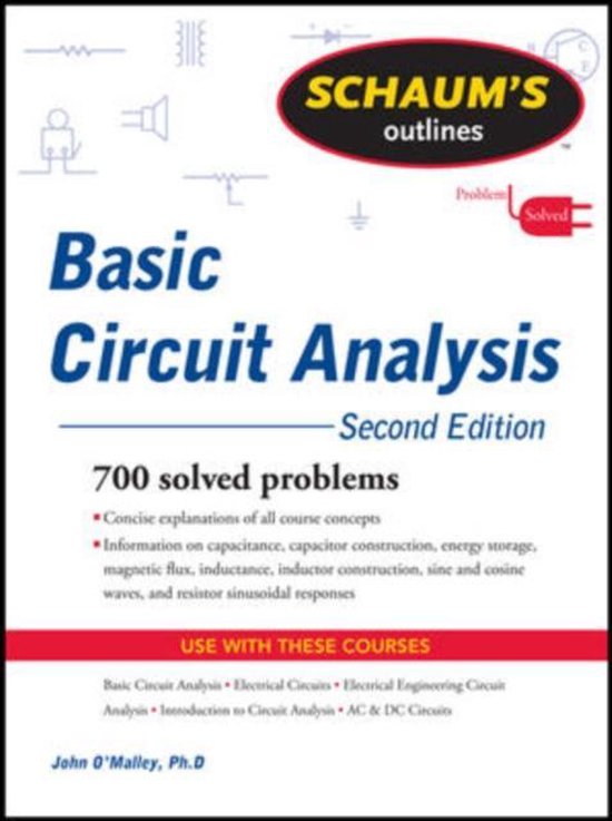bol.com | Schaum's Outline of Basic Circuit Analysis, Second Edition ... bol.com | Schaum's Outline of Basic Circuit Analysis, Second Edition ...