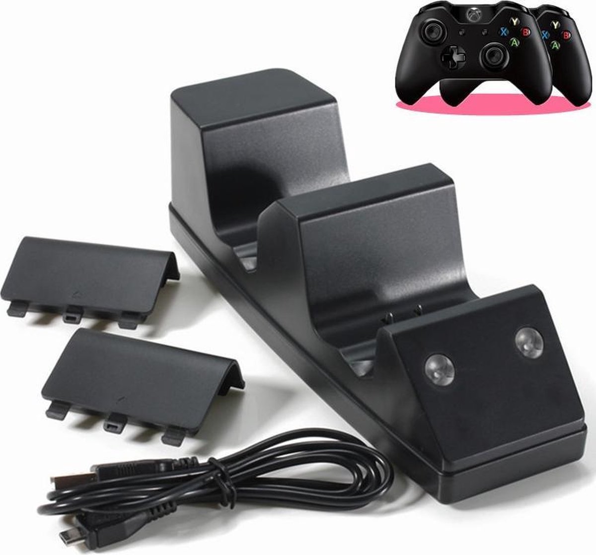 Duo Docking Station Voor De Xbox One- USB Oplaadstation Lader - Dock ...