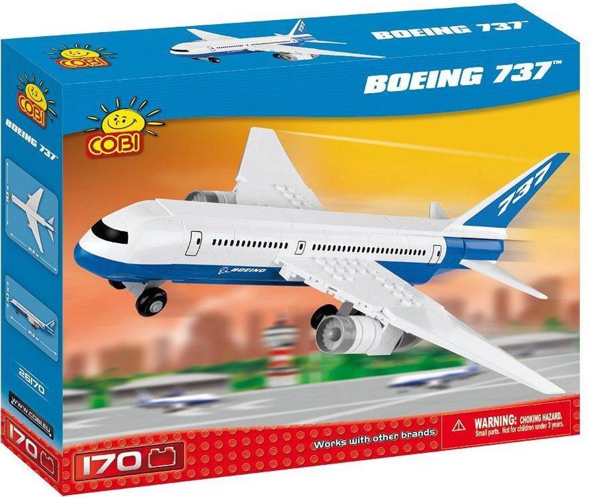 Cobi - Boeing 737 (26170) | bol.com