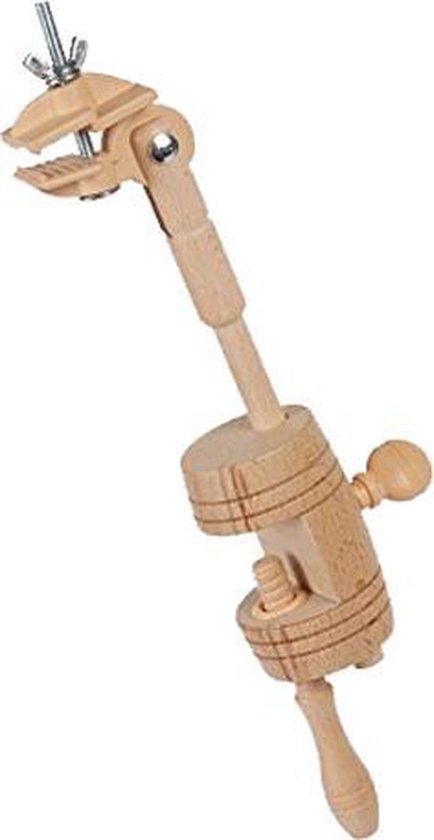 Flexibele Tafelklem voor Borduurring, Houten klem om borduurring aan ...