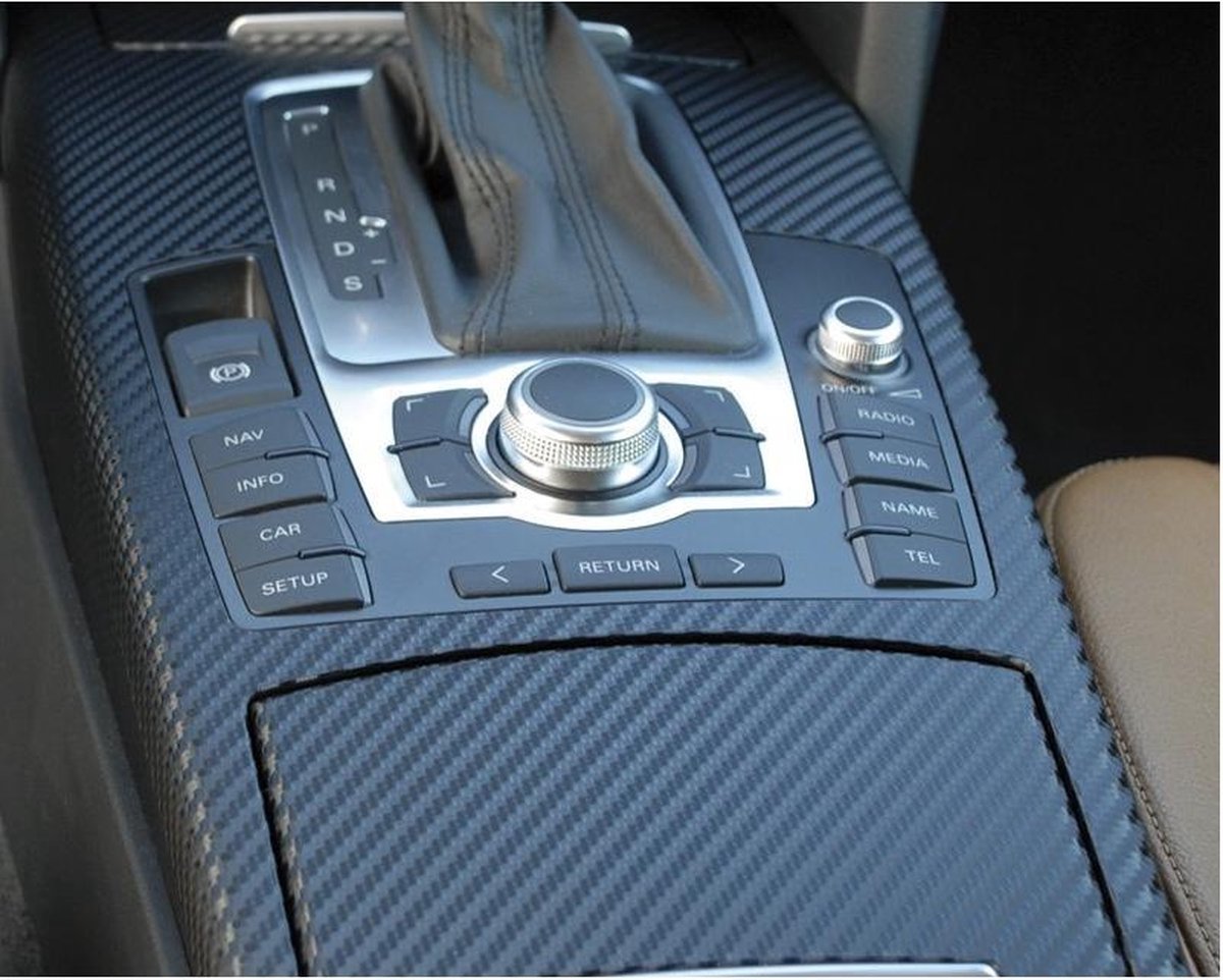 Foliatec Cockpit Designfolie Ultra Carbon zwart-gestructureerd 50x50cm | bol