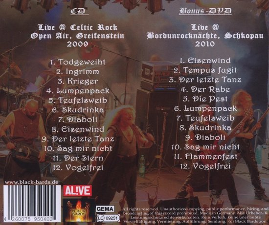 Ingrimm - Live (2 CD), Ingrimm | Muziek | bol