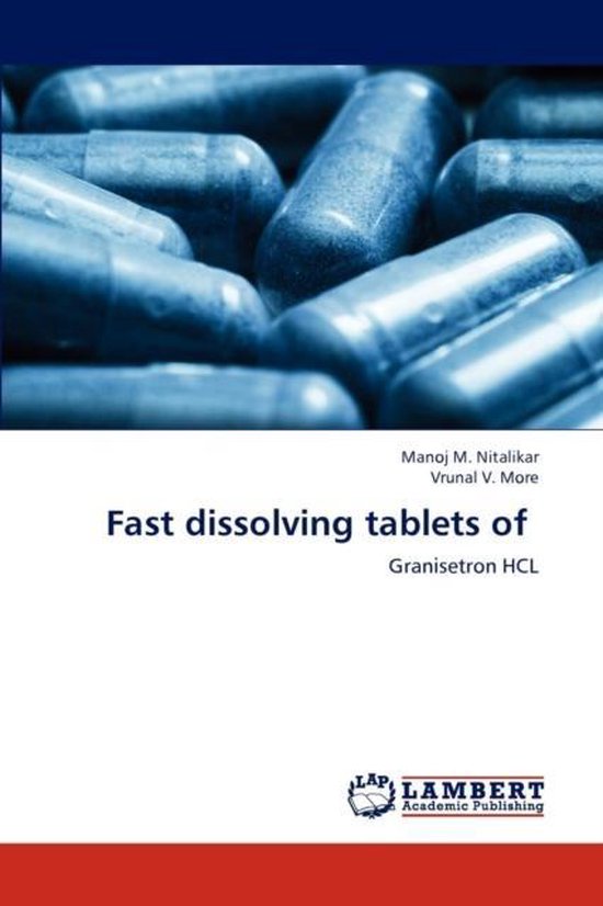 Fast Dissolving Tablets of | 9783659292309 | Nitalikar Manoj M | Boeken ...