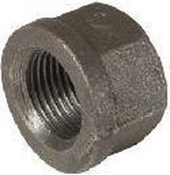 Nefit Ind Nr301 ronde dop binnendraad 1 zwart | bol.com