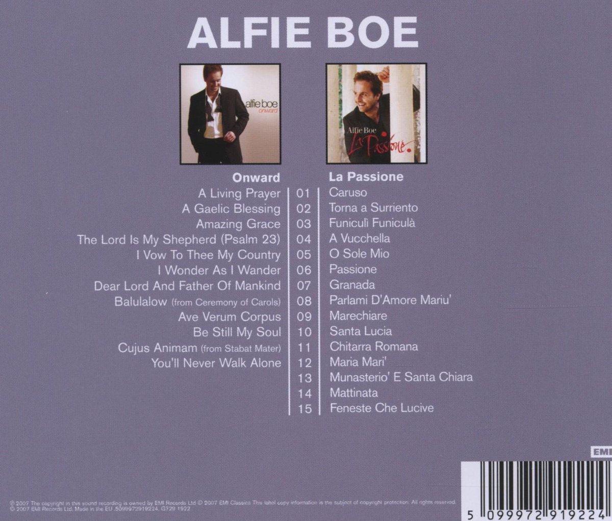 Classic Albums - Onward / La P, Alfie Boe | CD (album) | Muziek | bol