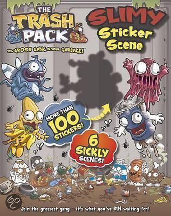 Trash Pack Slimy Sticker Scene | 9781445494395 | Boeken | bol.com
