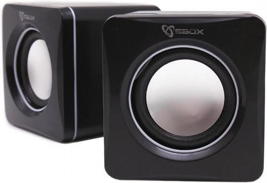 Sbox - SP-02 - Usb Speaker - 6W - Black | bol