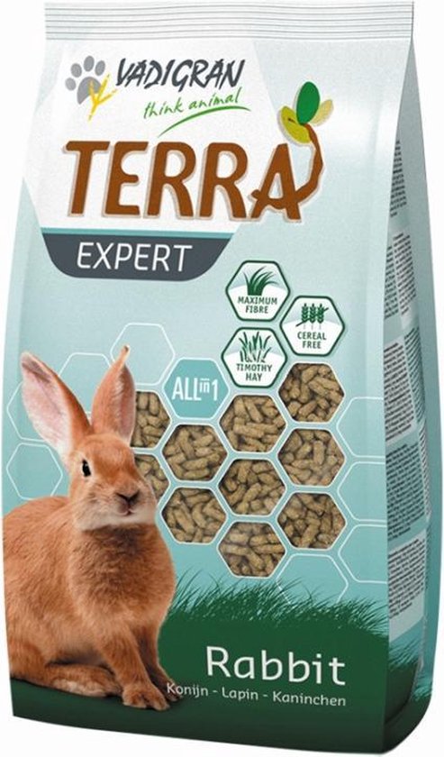 Vadigran Terra Expert All in One Konijn - 2 kg | bol