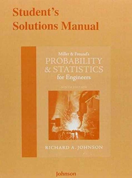 Probability and Statistics for Engineers | 9780133889451 | Irwin Miller | Boeken | bol