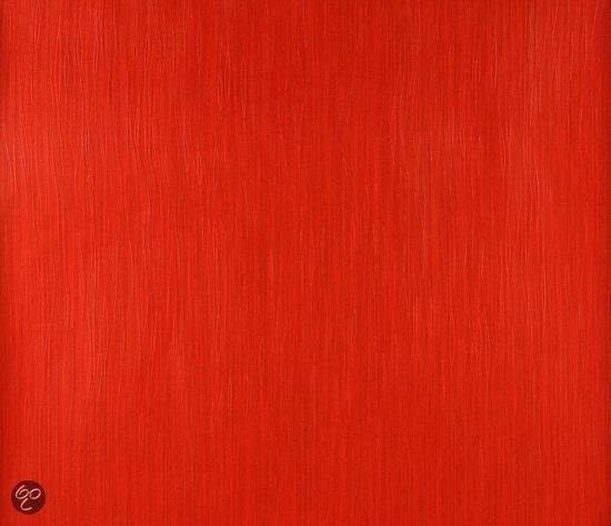 Dutch Wallcoverings Papierbehang - Uni - Rood | bol