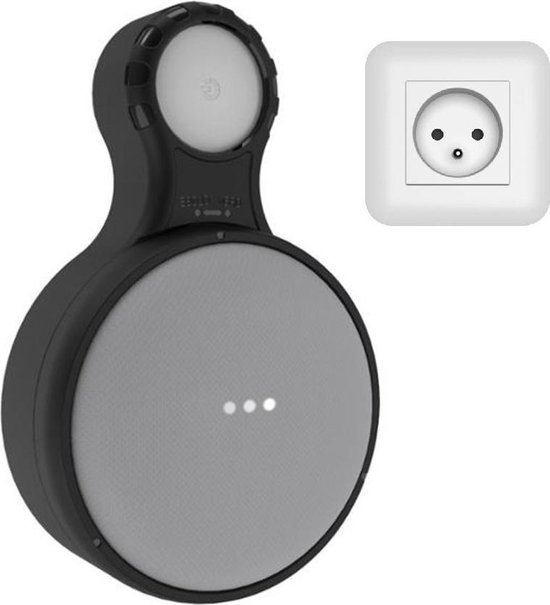 Luxe Google Home Mini Case - Zwart | bol