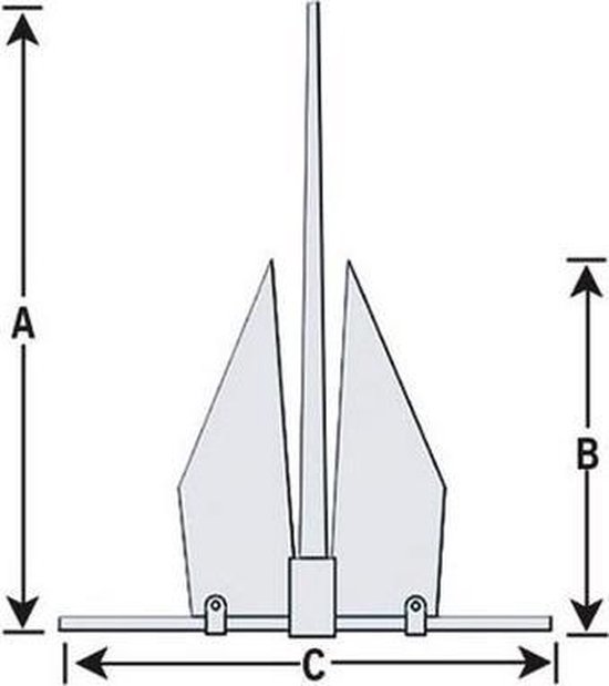 Fortress aluminium Anker FX-16 | bol