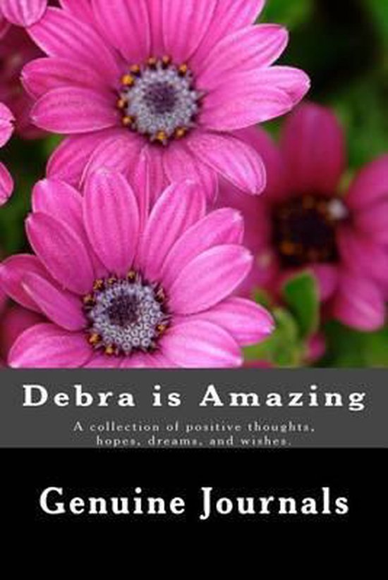 Debra Is Amazing, Genuine Journals | 9781500675363 | Boeken | bol.com