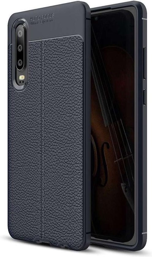 Just in Case Huawei P30 Back Cover Soft TPU Blauw | bol.com