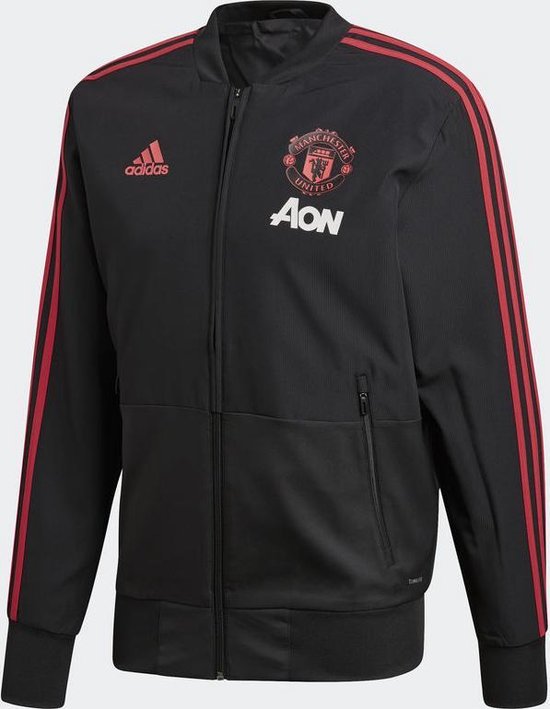 adidas Manchester United Pre-Match Sportjas 2018/2019 Heren - Black/Red ...