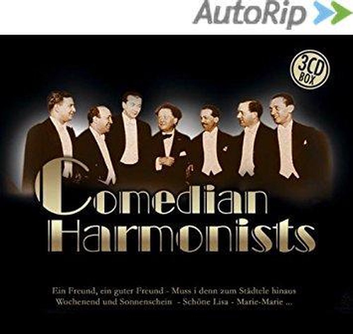 Comedian Harmonists [Box], COMEDIAN HARMONISTS | CD (album) | Muziek ...