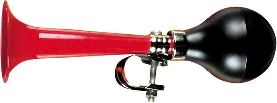 Johntoy Fietstoeter Bike Fun Metaal Rood | bol