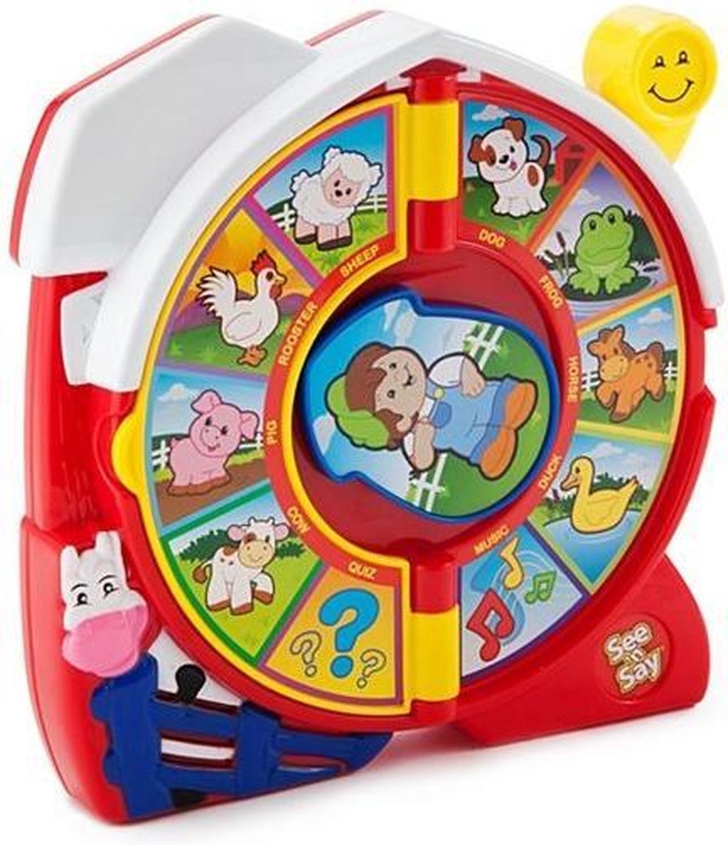 Fisher-Price C2436 Fattoria Parlante-Leer Italiaans See 'n Say | Games ...