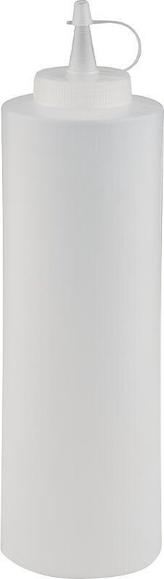 Knijpfles wit, \xf87 cm, 0,7l | bol