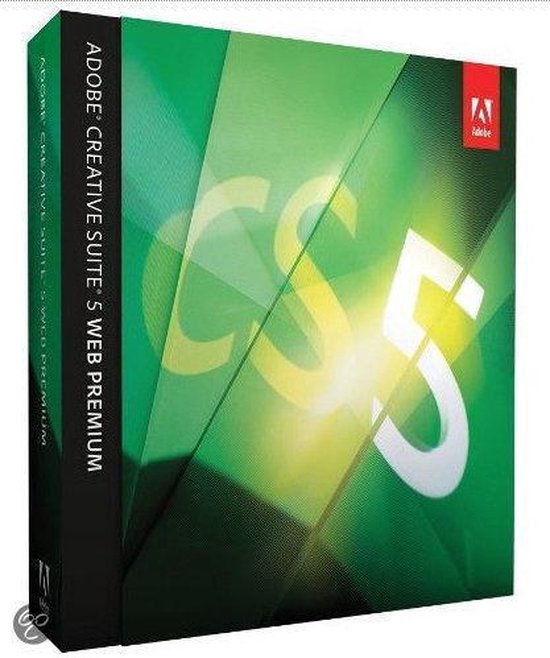 Adobe Creative Suite CS5 Web Premium v5, DVD, Win, NL | bol