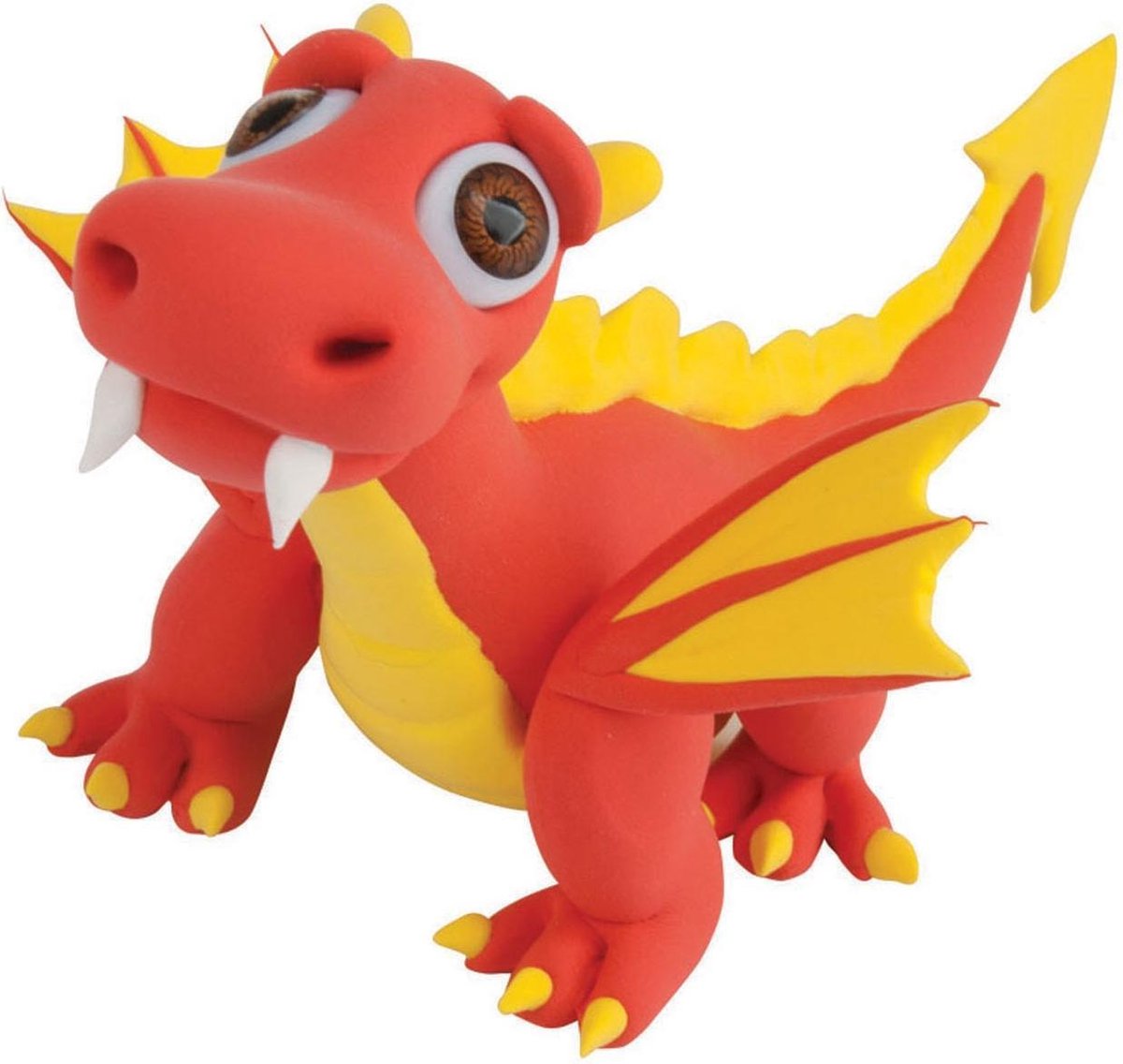 Klei - Draakje maken - Rood | bol.com