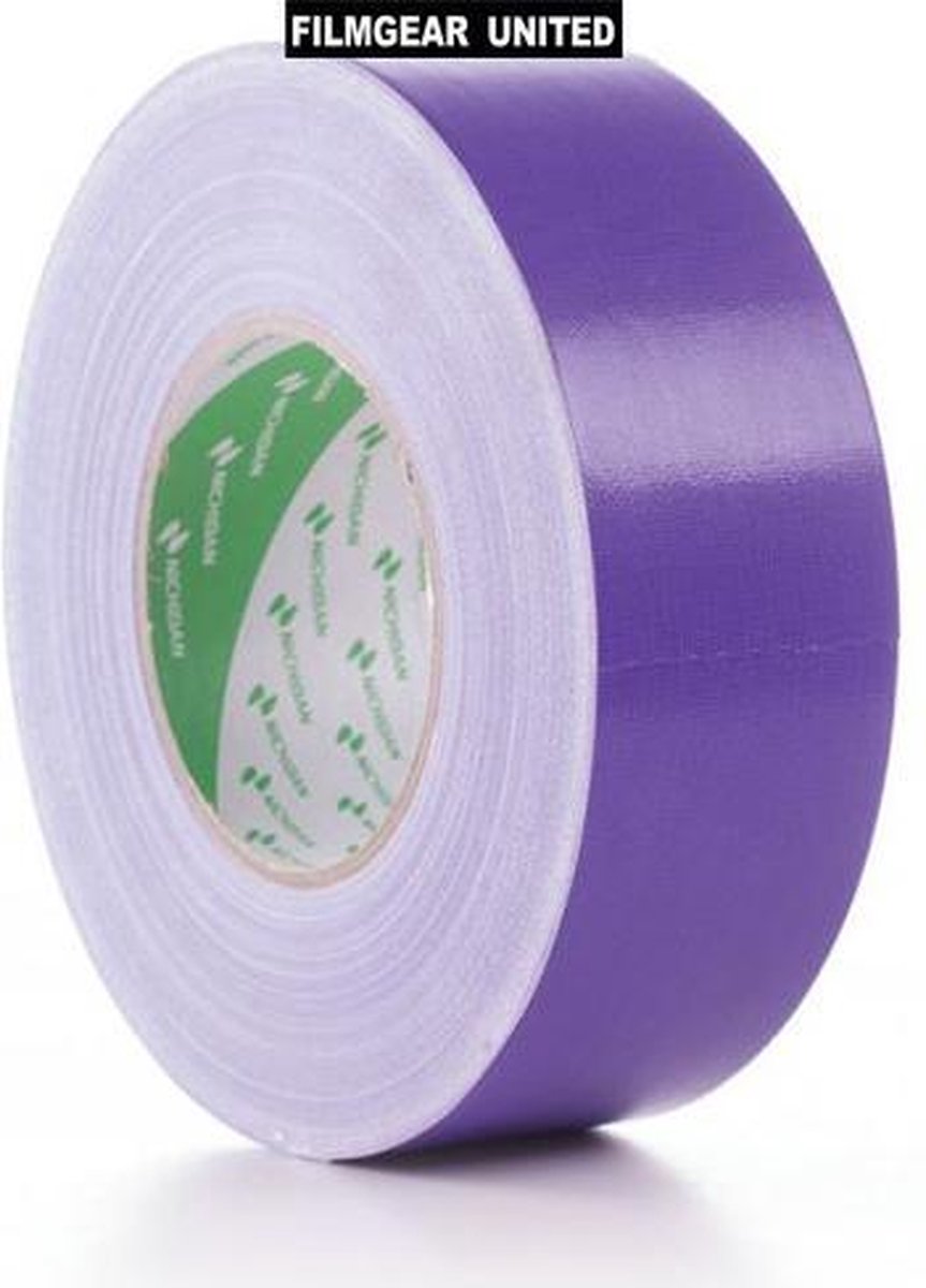 Nichiban Gaffa Tape Paars 50mm 50mtr | bol.com