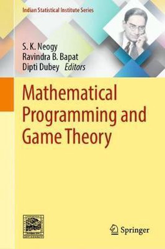 Mathematical Programming and Game Theory | 9789811330582 | Boeken | bol.com