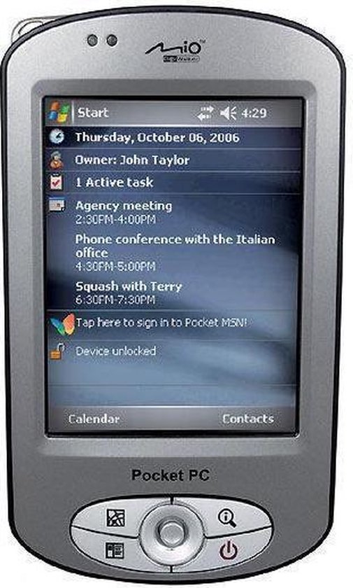 Mio P350 Pocket PC met GPS antenne | bol