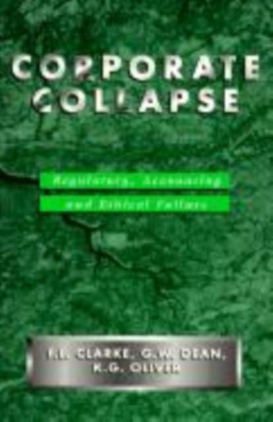 Corporate Collapse, F. L. Clarke, Clarke | 9780521585200 | Boeken | bol.com