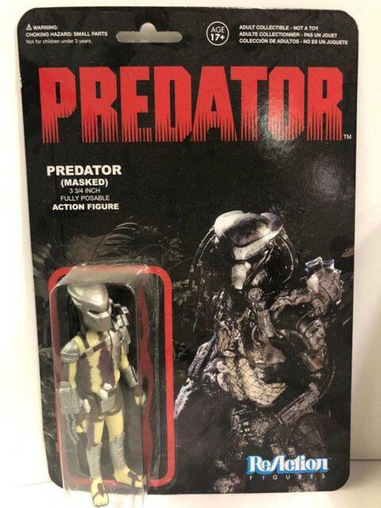 Funko ReAction Figures Predator Masked Predator - Verzamelfiguur | bol