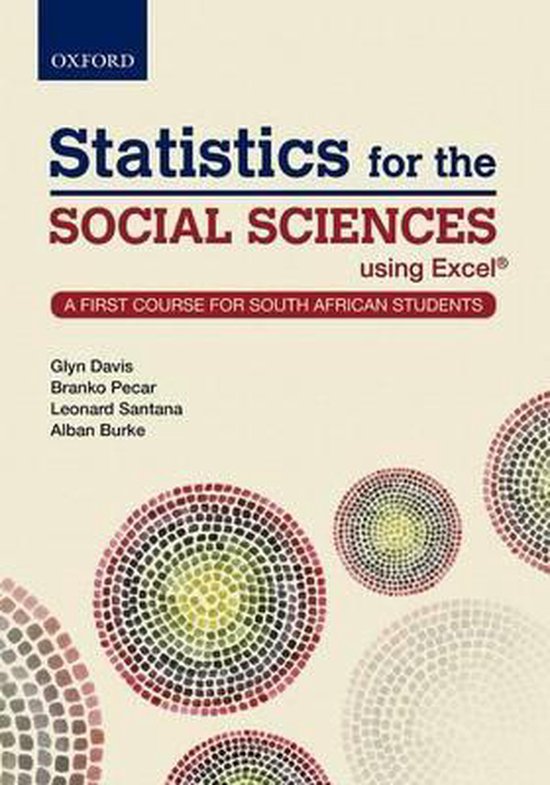 Statistics for the Social Sciences , Using Excel | 9780199051830 | Glyn ...