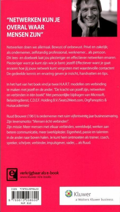 Netwerken vanuit je hart | 9789013098600 | Ruud Brouwer | Boeken | bol