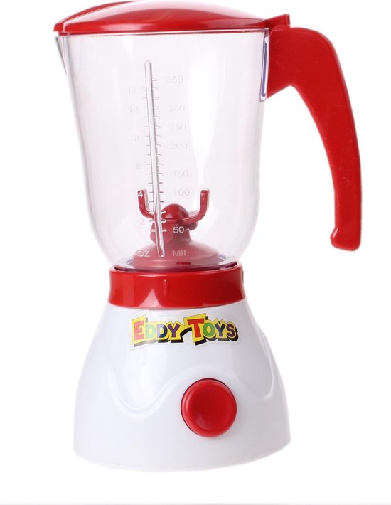 Eddy Toys Blender - Rood/wit - 21 Cm | bol.com
