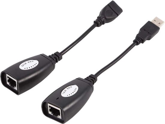 USB 2.0 naar RJ45 Ethernet Extension Extender Network Adapter Cable ...