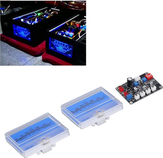 VU Meter Driver Board met 2 VU Tabellen en HD Backlight Display ...