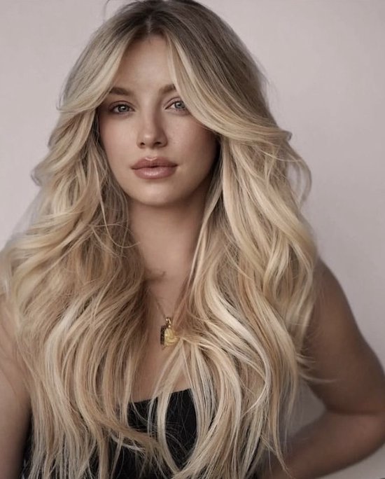 Halo Hair Extensions | Hair Extensions | 45 CM | 95 GR | Human Hair ...