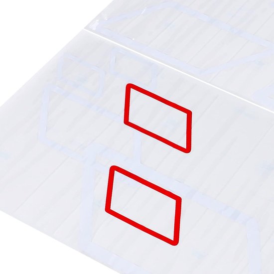 Auto Body Grafische Stickers - Zelfklevende 100x38cm - SUV Truck - Wit ...