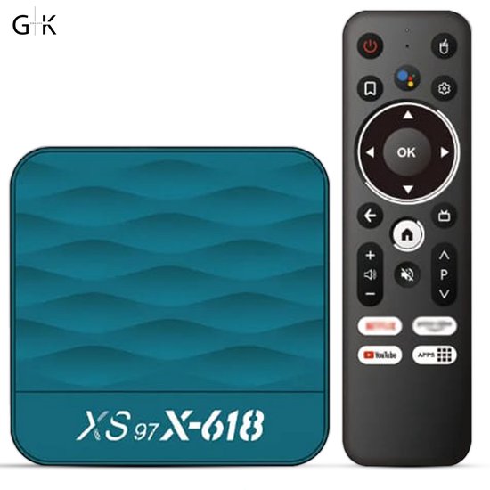 Android TV Box - Chromecast - 6K HDR - Android 12 - Supersnelle ...