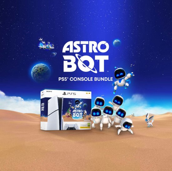 Sony Playstation PS5 Slim Disc Edition - Astro Bot Bundle - 1TB SSD | bol