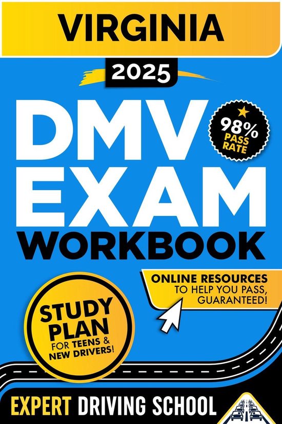 Virginia DMV Exam Workbook (ebook), Eric Miles | 9798224309962 | Boeken ...