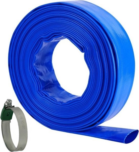 Platte waterslang - 32 mm (10 meter) | bol