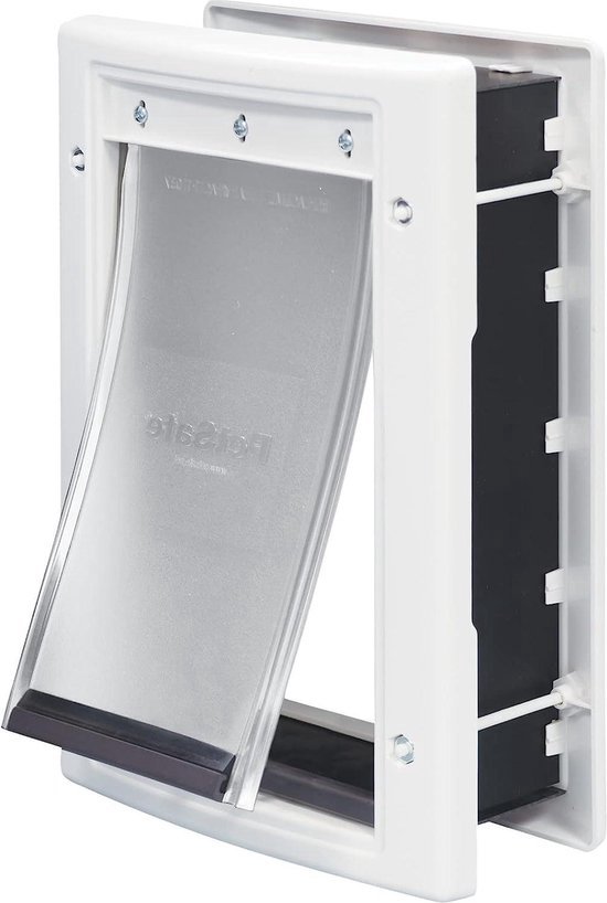 Kattenluik met microchip Kunststof huisdierendeur voor honden en katten ...