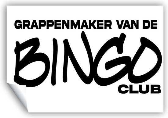 Grappenmaker van de Bingo Club Poster - Bejaardenhuis - Foto - Print ...