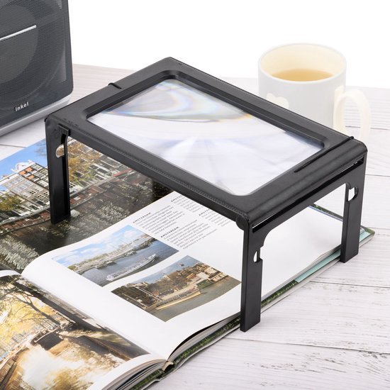 Tafel Loep - Vergrootglas met LED verlichting - Loep 2.5x ...