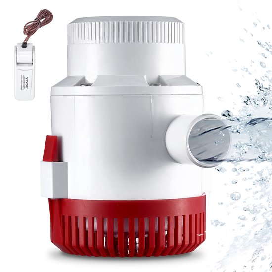 VEVOR Lenspomp – 3000 GPH, 12V Automatische Bootlenspomp – 40 mm ...